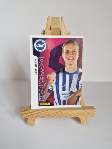 #128 Marit Auee (Brighton & HA - POWER PAIR) Panini Women's Super ...