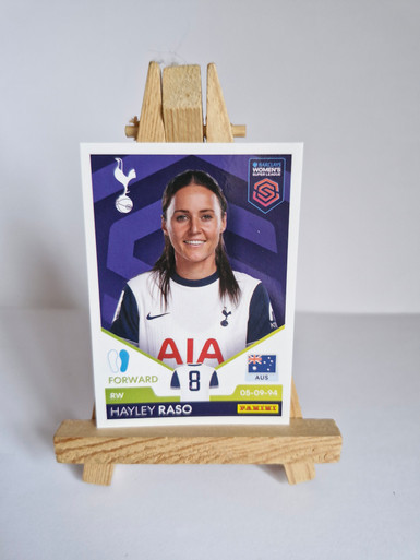 #354 Hayley Raso (Tottenham Hotspur) Panini Women's Super League 2025 ...