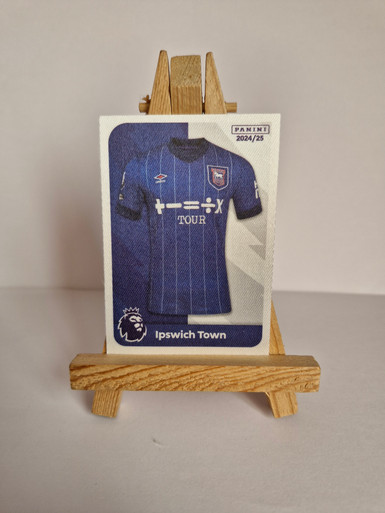 #12 Ipswich Town Home Kit Panini Premier League 2025 Sticker Collection ...