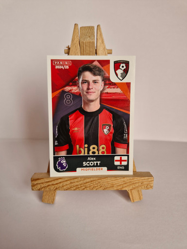 #36 Alex Scott (AFC Bournemouth) Panini Premier League 2025 Sticker ...