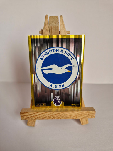 #139 Club Badge (Brighton & Hove Albion) Panini Premier League 2025 ...