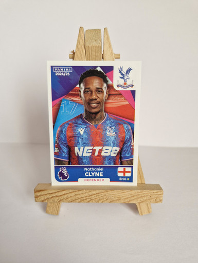 #201 Nathaniel Clyne (Crystal Palace) Panini Premier League 2025 ...