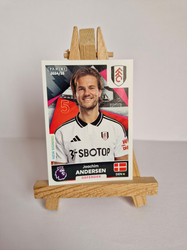 #263 Joachim Andersen (Fulham) Panini Premier League 2025 Sticker ...