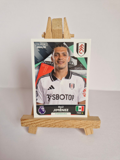 #279 Raul Jimenez (Fulham) Panini Premier League 2025 Sticker ...