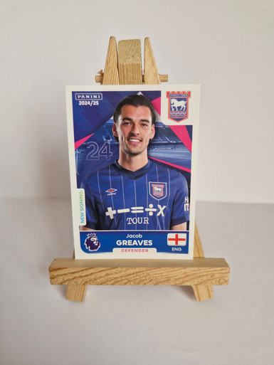 #287 Jacob Greaves (Ipswich Town) Panini Premier League 2025 Sticker ...