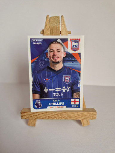 #297 Kalvin Phillips (Ipswich Town) Panini Premier League 2025 Sticker ...