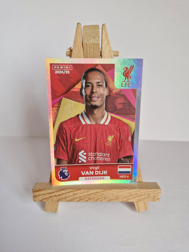 #383 Virgil van Dijk (Liverpool) Panini Premier League 2025 Sticker ...