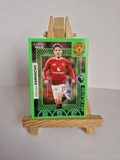 #460 Alejandro Garnacho (Manchester United) Panini Premier League 2025 ...