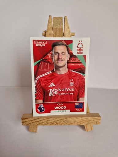 #511 Chris Wood (Nottingham Forest) Panini Premier League 2025 Sticker ...