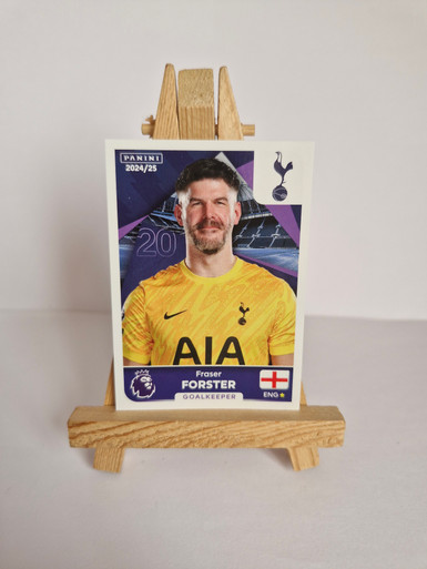 #552 Fraser Forster (Tottenham Hotspur) Panini Premier League 2025 ...