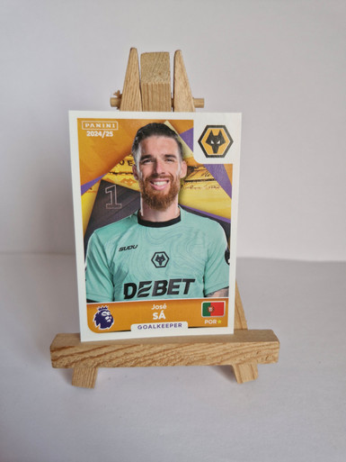 #609 Jose Sa (Wolverhampton Wanderers) Panini Premier League 2025 ...