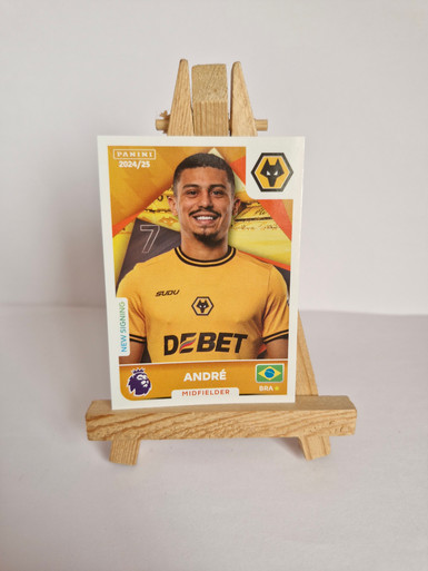 #621 Andre (Wolverhampton Wanderers) Panini Premier League 2025 Sticker ...