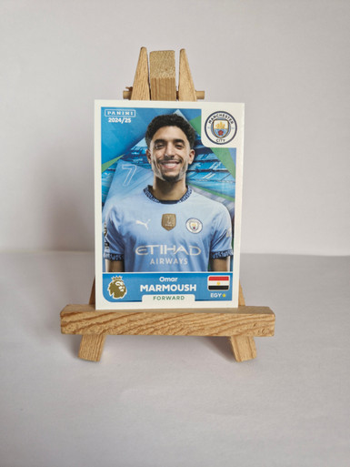 #U31 Omar Marmoush (Manchester City) Panini Premier League 2025 Sticker ...