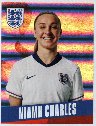 #50 Niamh Charles Panini England Lionesses 2025 Sticker Collection ...