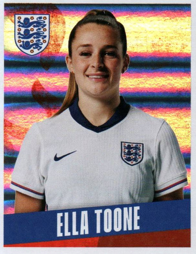 #116 Ella Toone Panini England Lionesses 2025 Sticker Collection ...