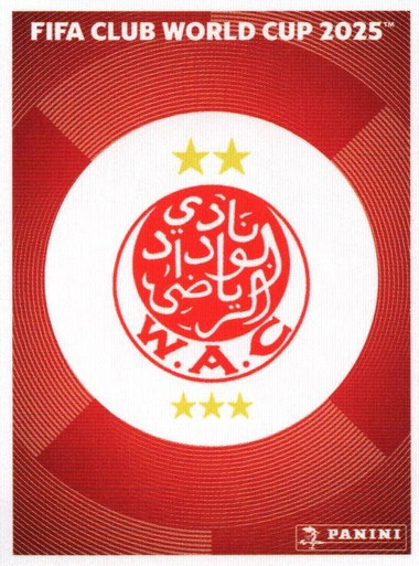#425 Emblem (Wydad AC) Panini Club World Cup 2025 Sticker Collection ...