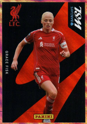 #269 Grace Fisk (Liverpool) Panini Women's Super League 2026 Sticker ...