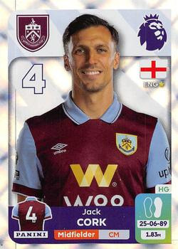 #178 Jack Cork (Burnley) Panini Premier League 2024 Sticker Collection ...