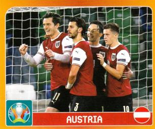 #231 Celebrations (Austria) Panini Euro 2020 Tournament Edition Sticker ...