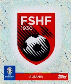 #ALB1 Logo (Albania) Topps Euro 2024 Sticker Collection ...