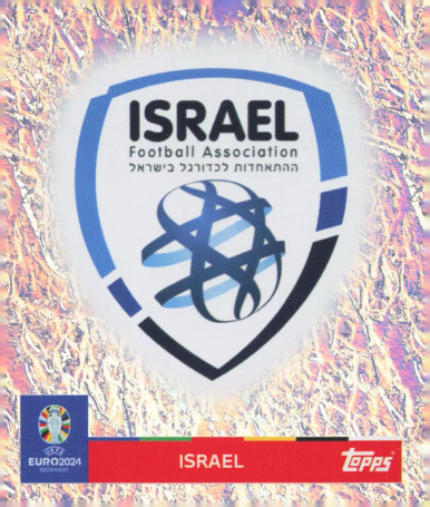 #ISR1 Logo (Israel) Topps Euro 2024 Sticker Collection ...