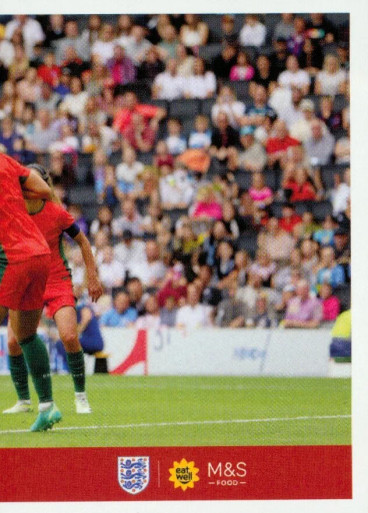 #46 Rachel Daly (Overhead kick v Portugal 2/2) Panini/ M&S Food ...