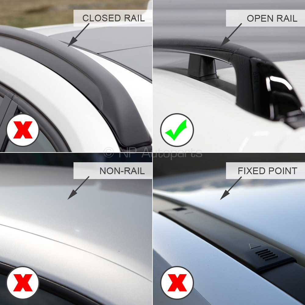 Farad Pro Square Steel Roof Bars to fit Suzuki SX4 2006 - 2014 (Open ...