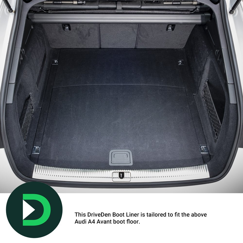 Premium Rubber Boot Liner for Audi A4 Avant 16-24 | DriveDen
