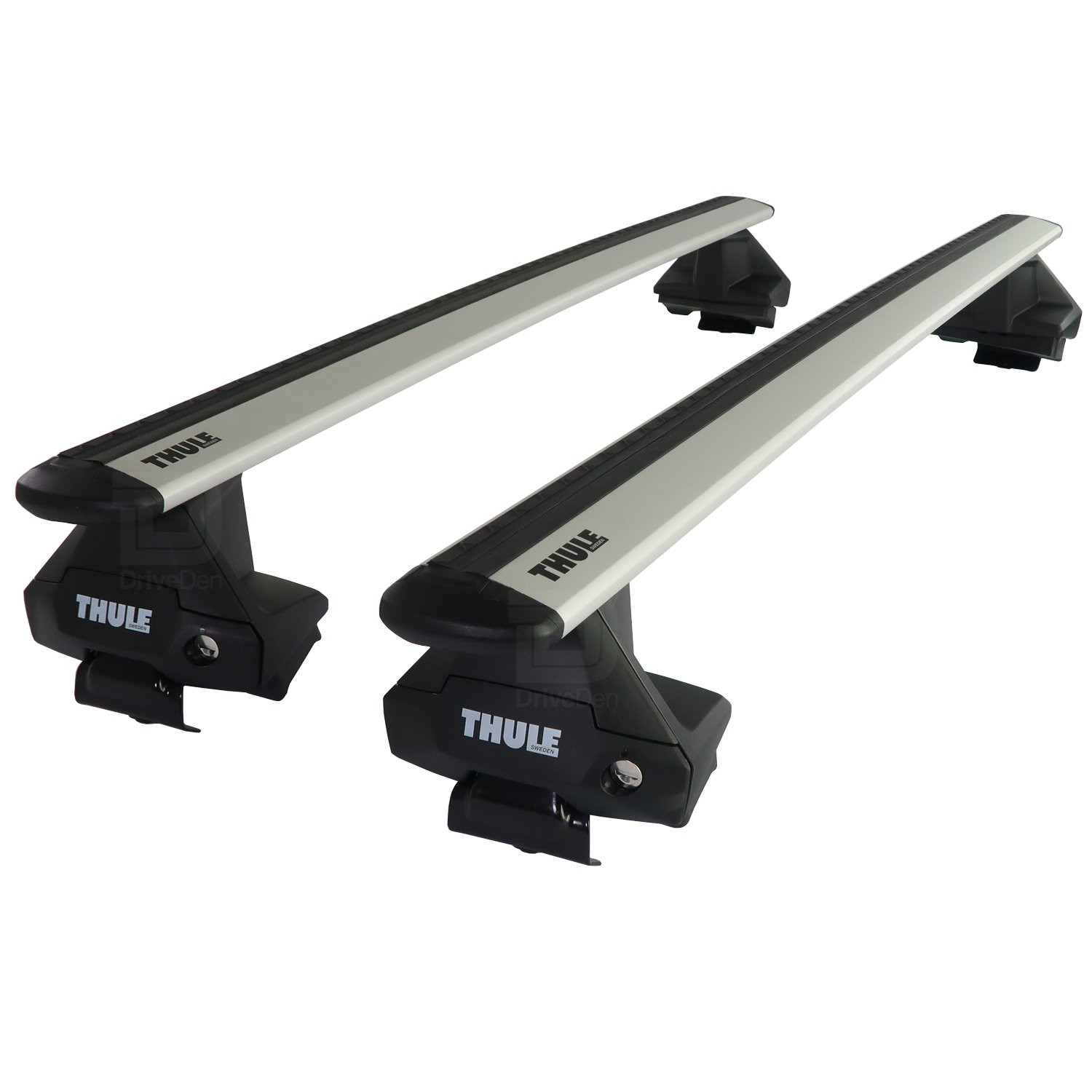 Thule WingBar Silver Roof Rack for Honda Civic Mk.11 22-26