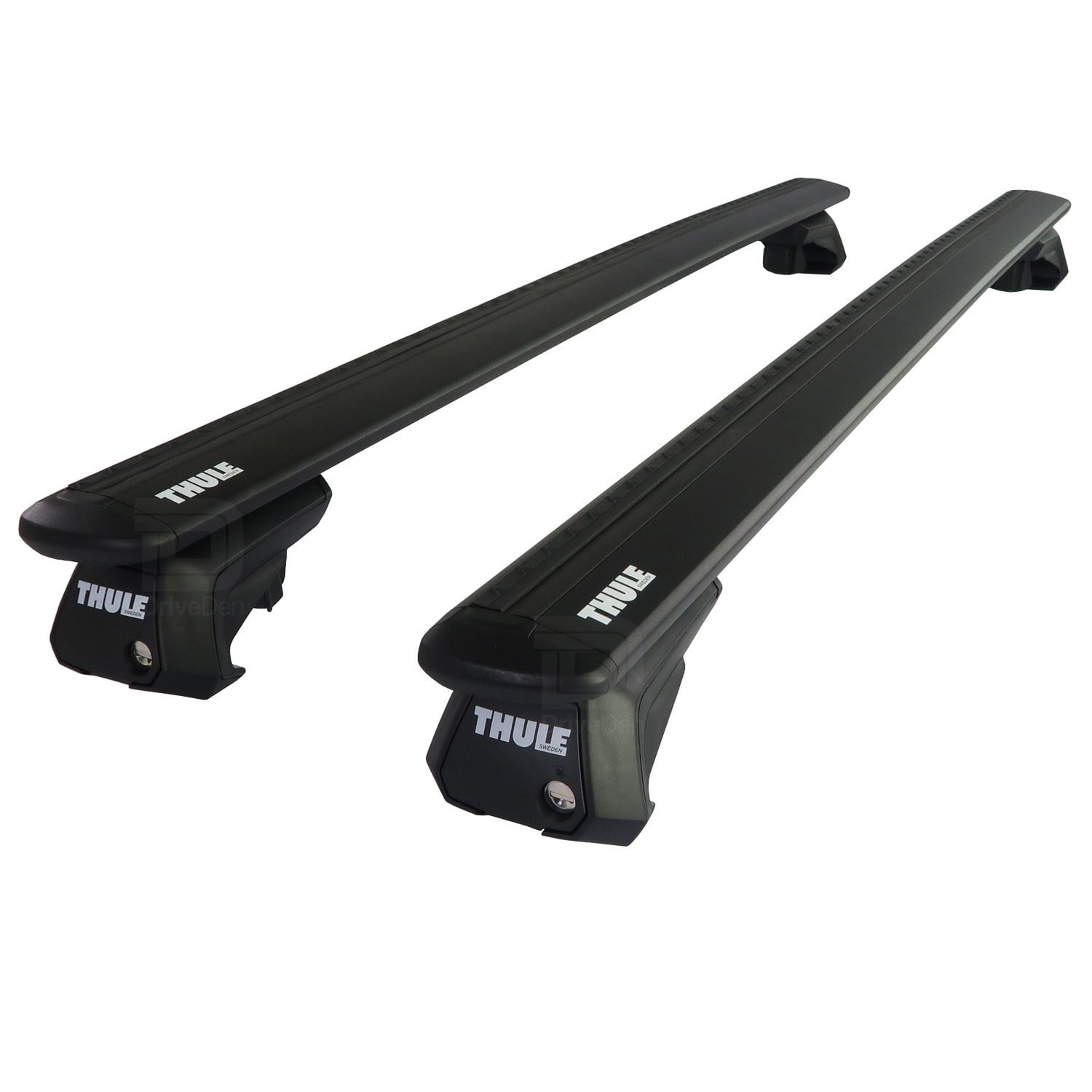 Thule WingBar Black Car Roof Rack for Dacia Duster Mk3 24-26