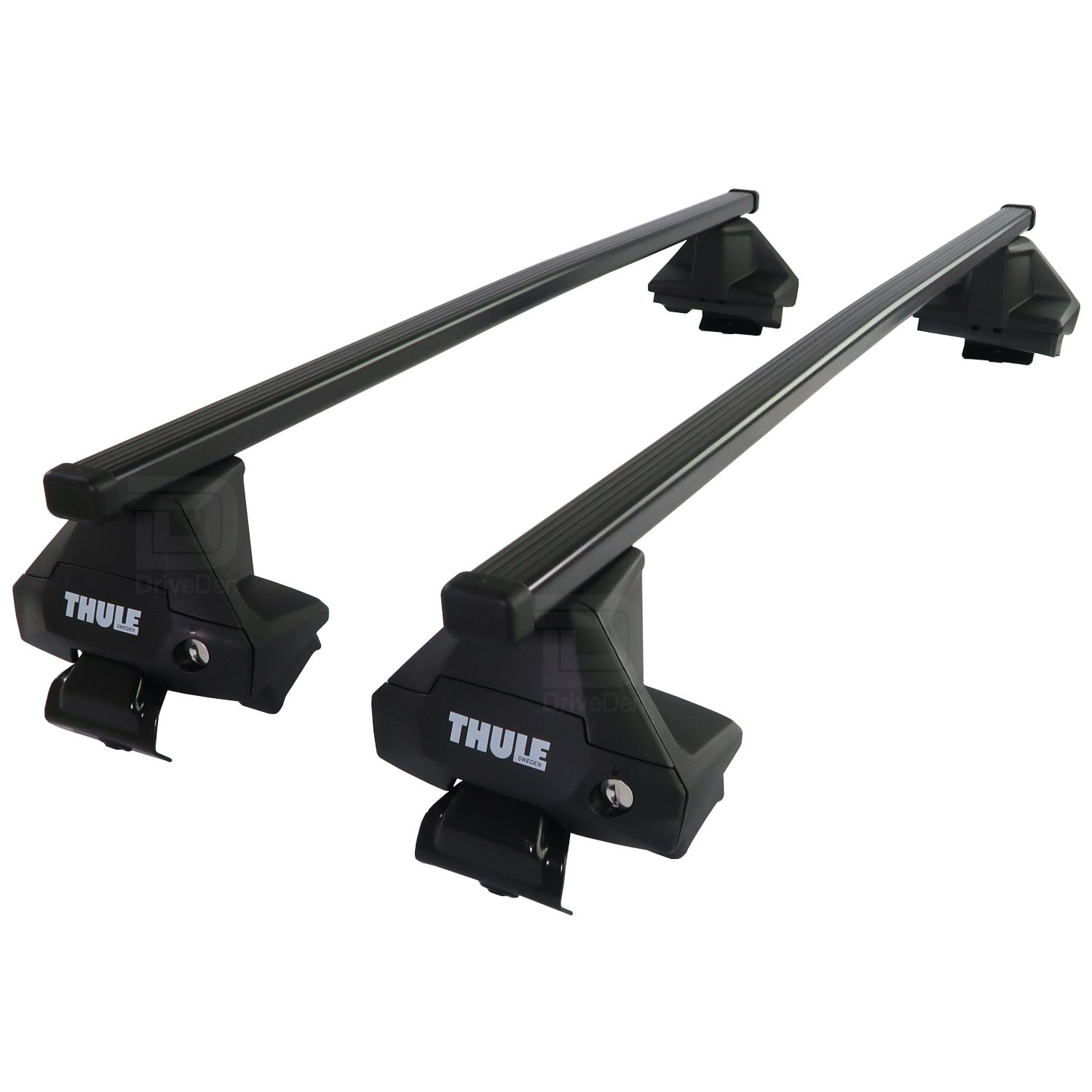 Thule SquareBar Evo Car Roof Rack for Toyota RAV4 19-25