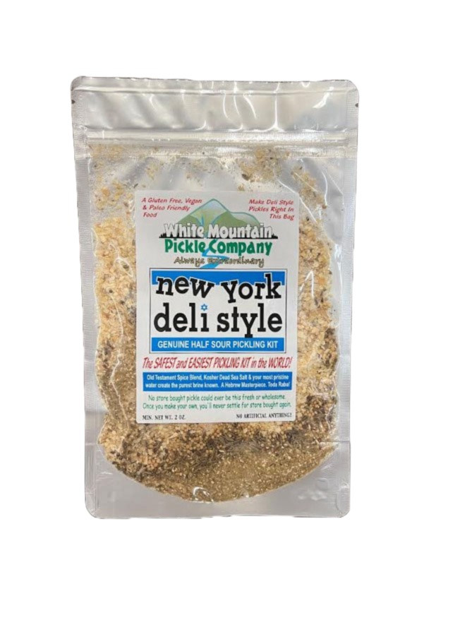 White Mountain New York Deli Style Pickling Kit (3 oz.) - Zeb's General ...