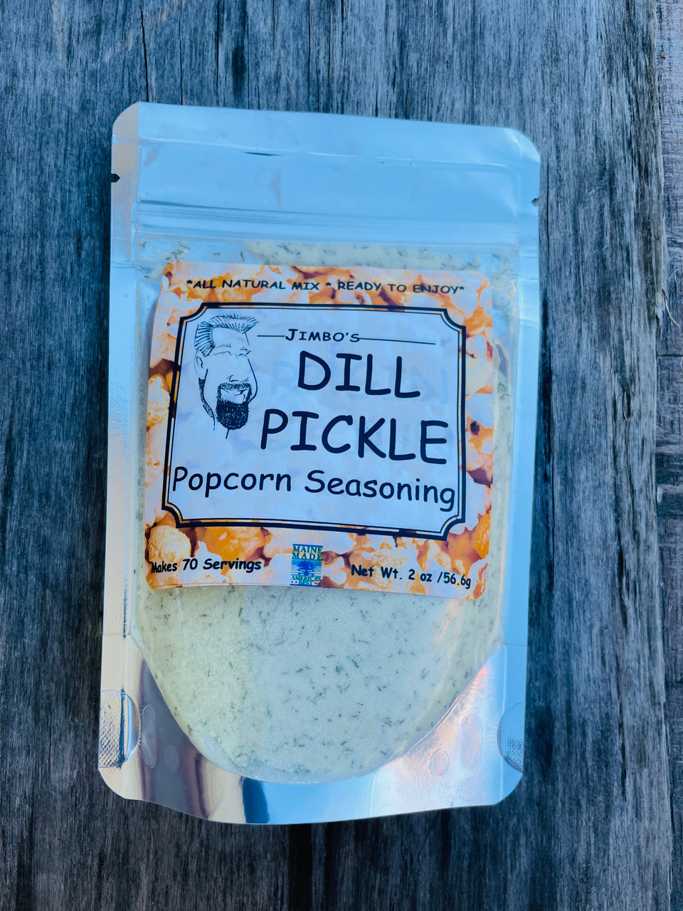 Jimbo's Dill Pickle Popcorn Seasoning (2 oz.) - Zeb's General Store