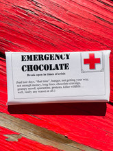 Emergency Chocolate Bar - Zeb's General Store