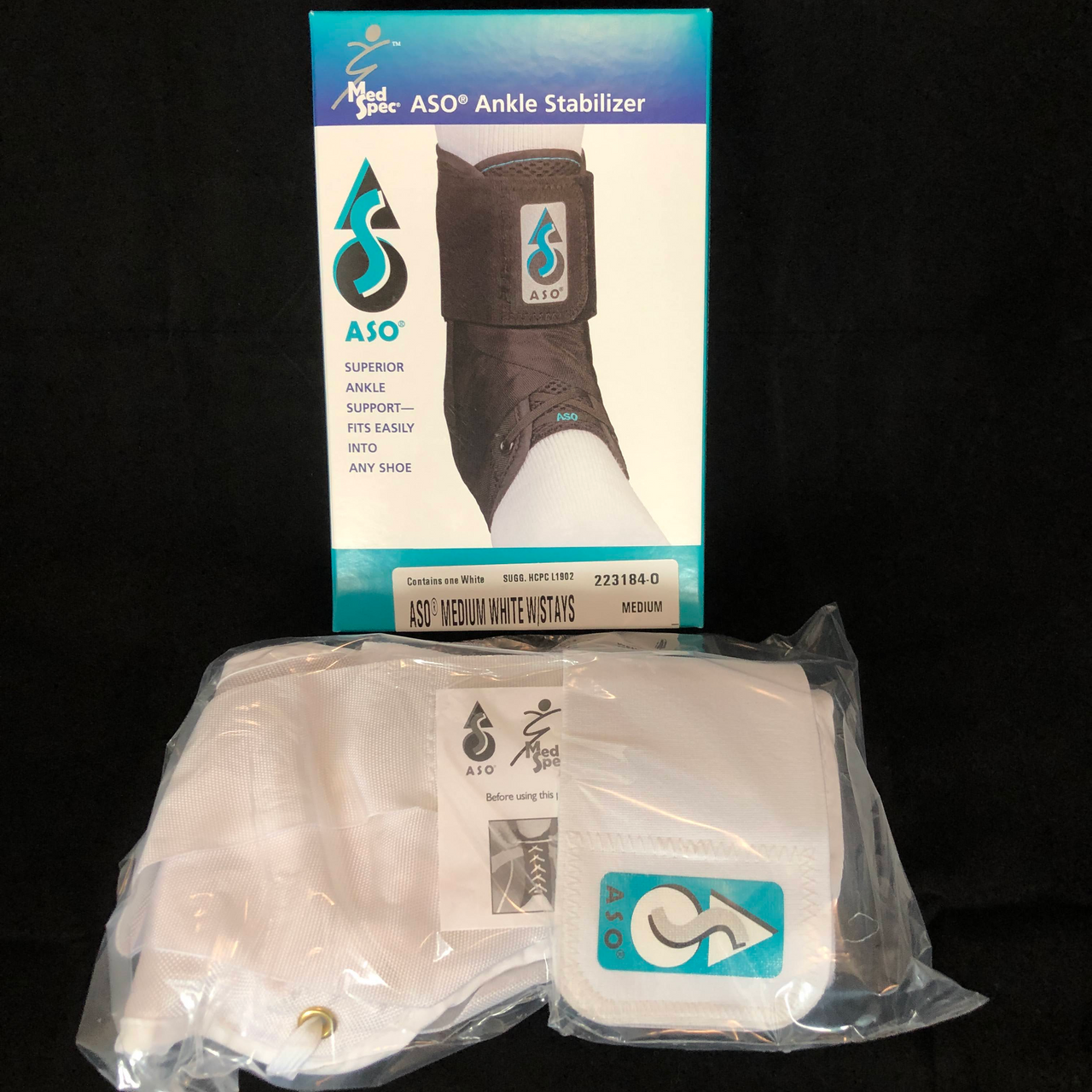 Buy ASO Ankle Stabilizer With Plastic Stays Australia | Basketball Republic
