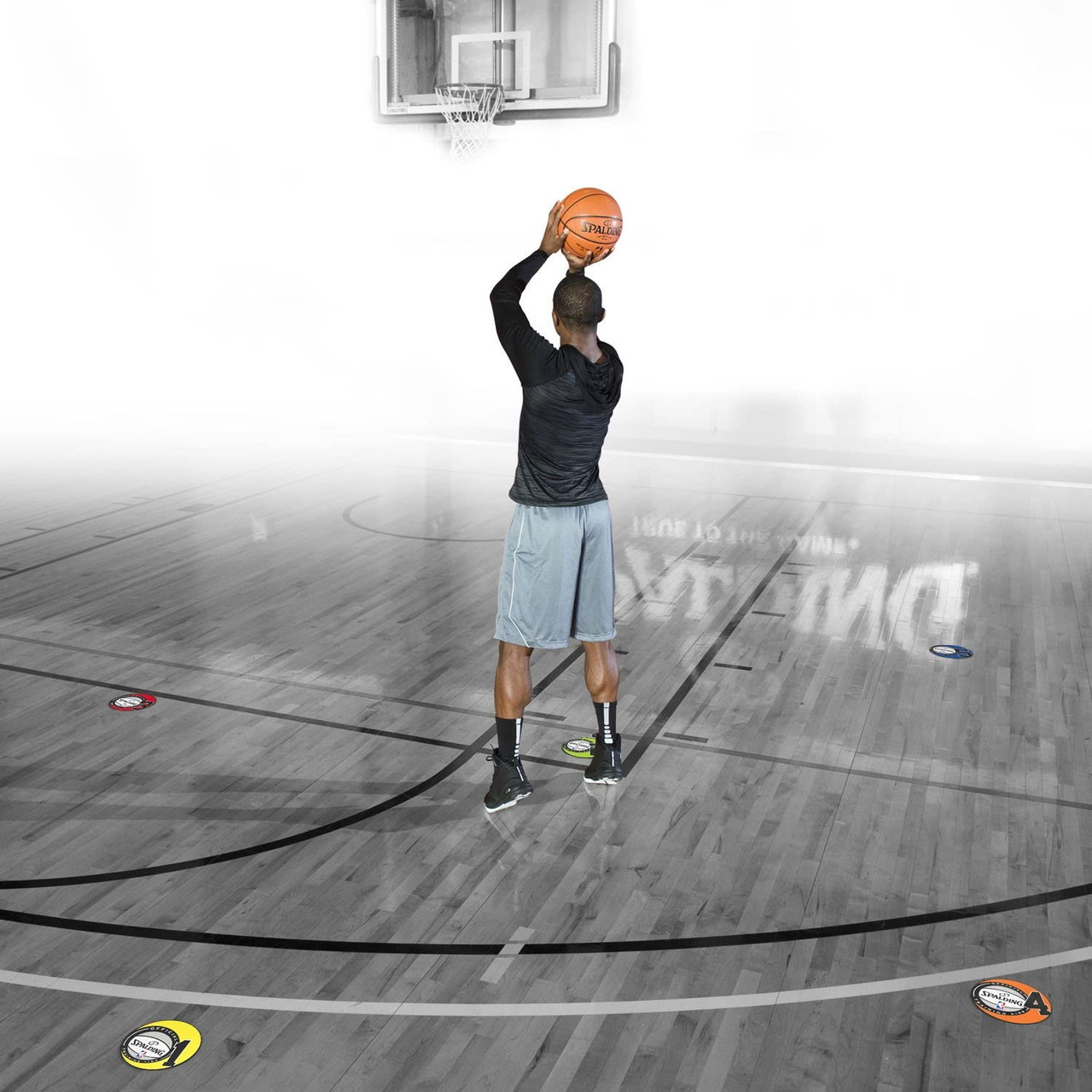 Spalding Shooting Spots Training Aid - Muilti-Coloured - Basketball ...