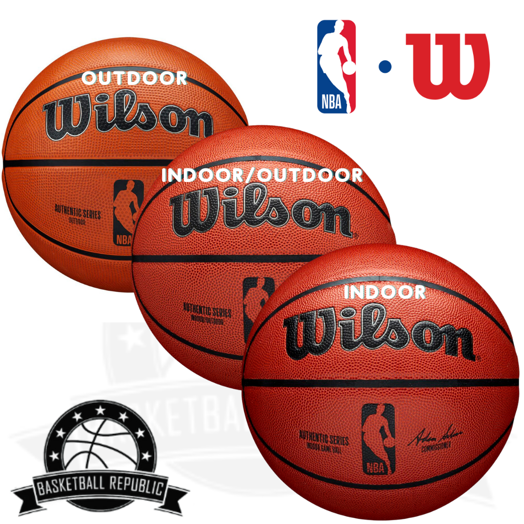 Wilson NBA Authentic Replica Series OUTDOOR Basketball - Basketball ...