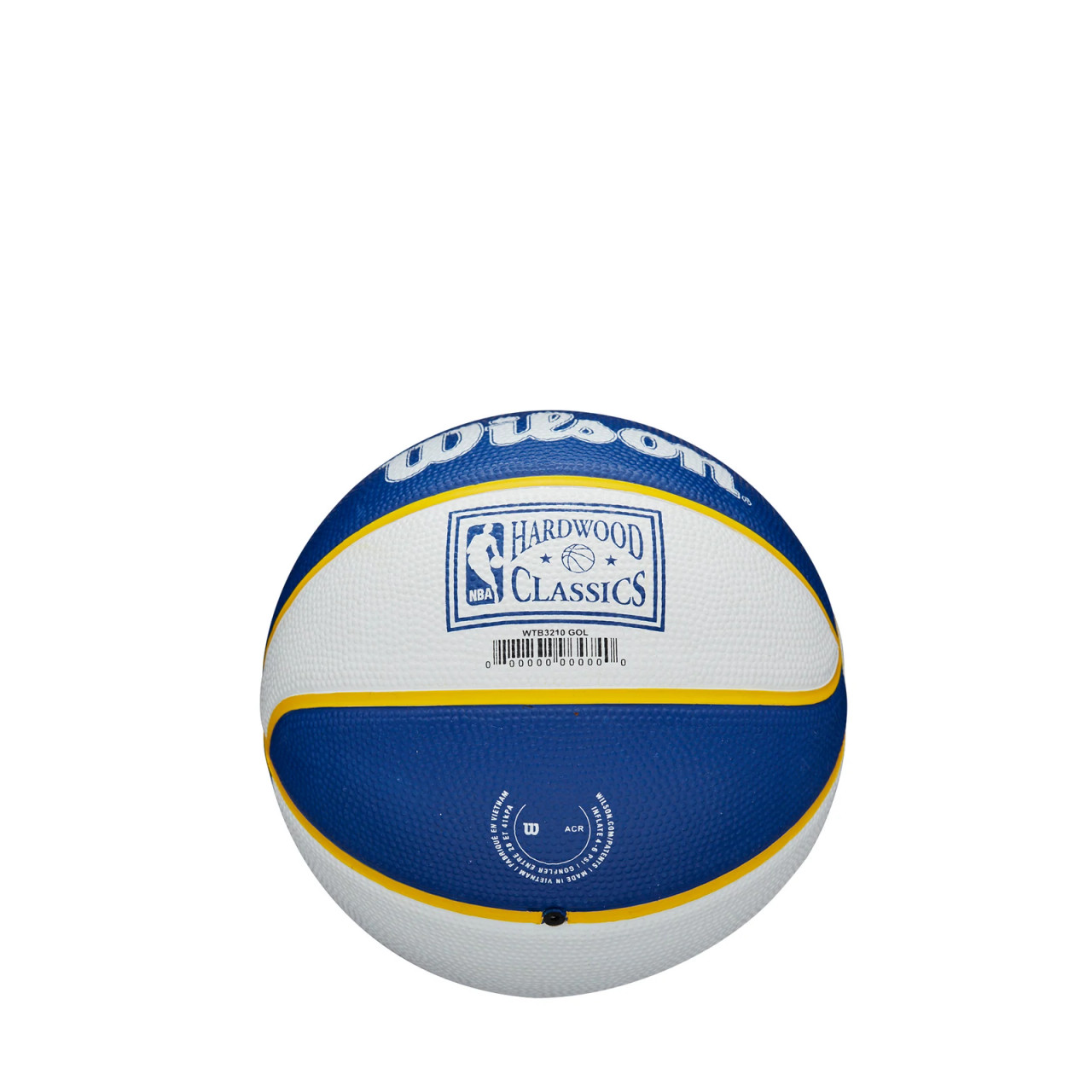 Wilson NBA RETRO Mini Rubber Basketball - Golden State Warriors (Size 3 ...