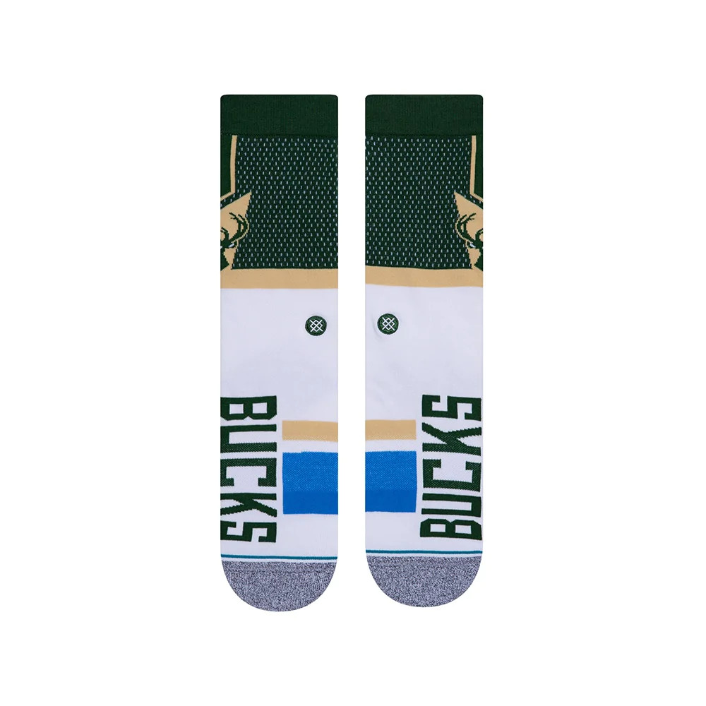 Stance Shortcut II NBA Milwaukee Bucks Socks - Basketball Republic