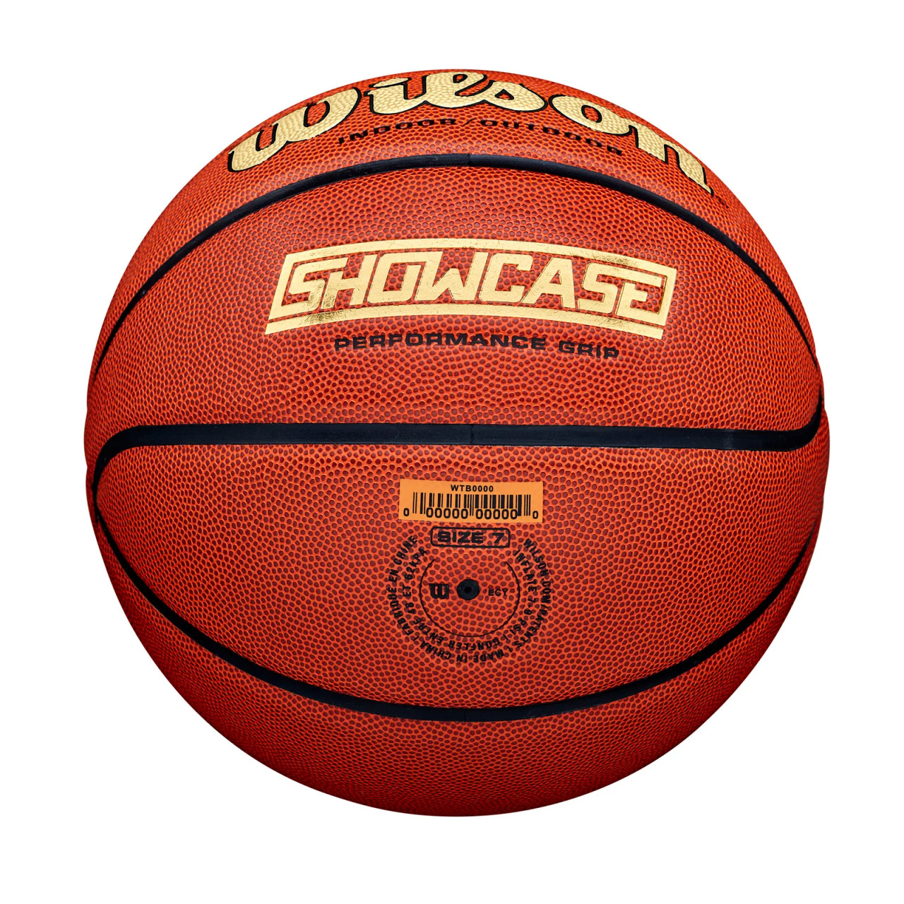 Wilson Showcase Performance Grip Competition Basketball (sizes 6 & 7 ...