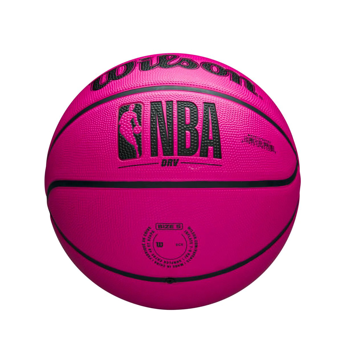 WILSON NBA DRV PINK OUTDOOR BASKETBALL (Sizes 5 and 6) - Basketball ...