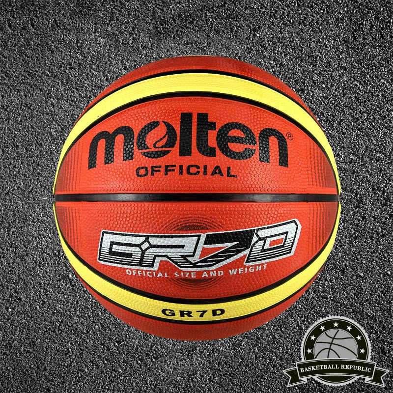 Molten Tan GR7D Outdoor Rubber Basketball - Basketball Republic