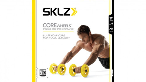 SKLZ Core Wheels Body Workout Plank Push Up Ab Exerciser - Basketball ...
