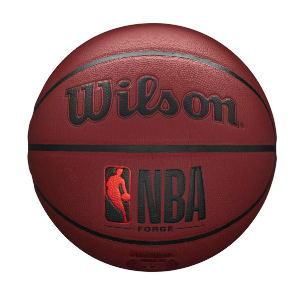Wilson NBA Forge Series Indoor/Outdoor Basketball - CRIMSON RED ...