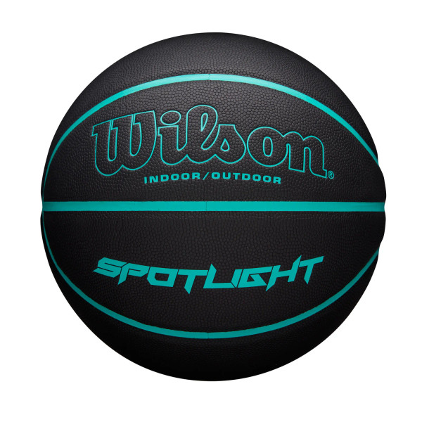 SPOTLIGHT INDOOR/OUTDOOR BASKETBALL Teal/Black - Size 7 - Basketball ...
