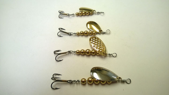 Mid Size Trout Spinners Size 3 - 4
