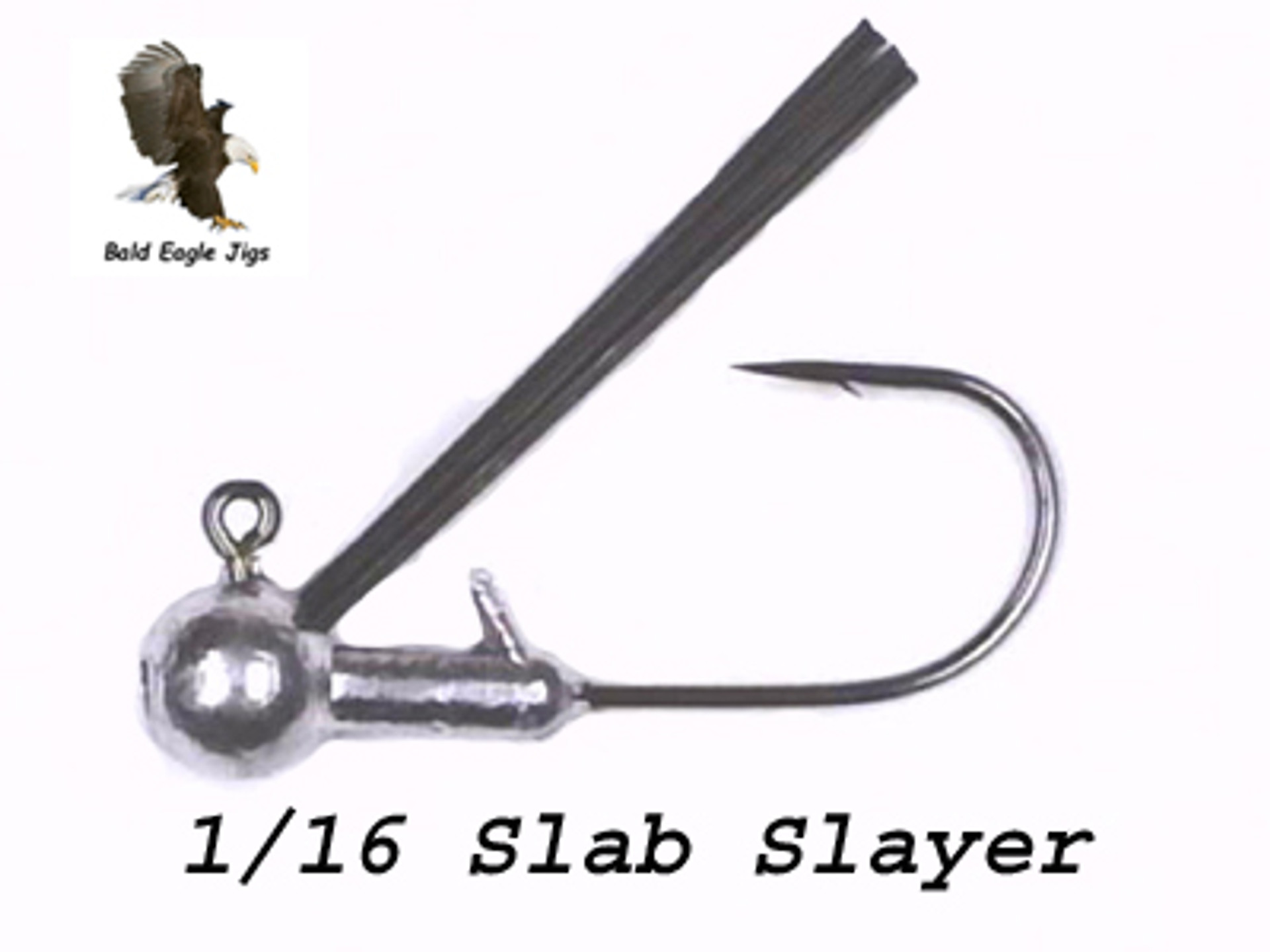116 Oz Slab Slayer Crappie Weedless Jigs