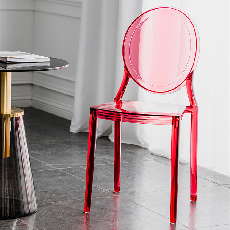 Royal Transparent Dining Chair Modern Style