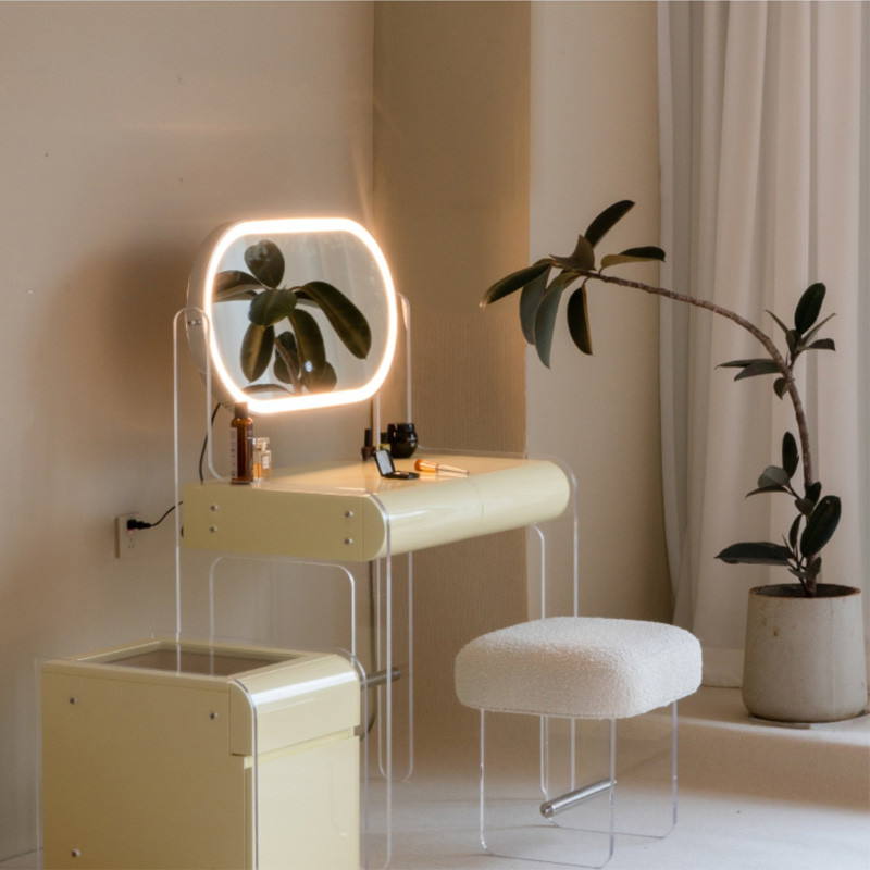 Isable Acrylic Dressing Table