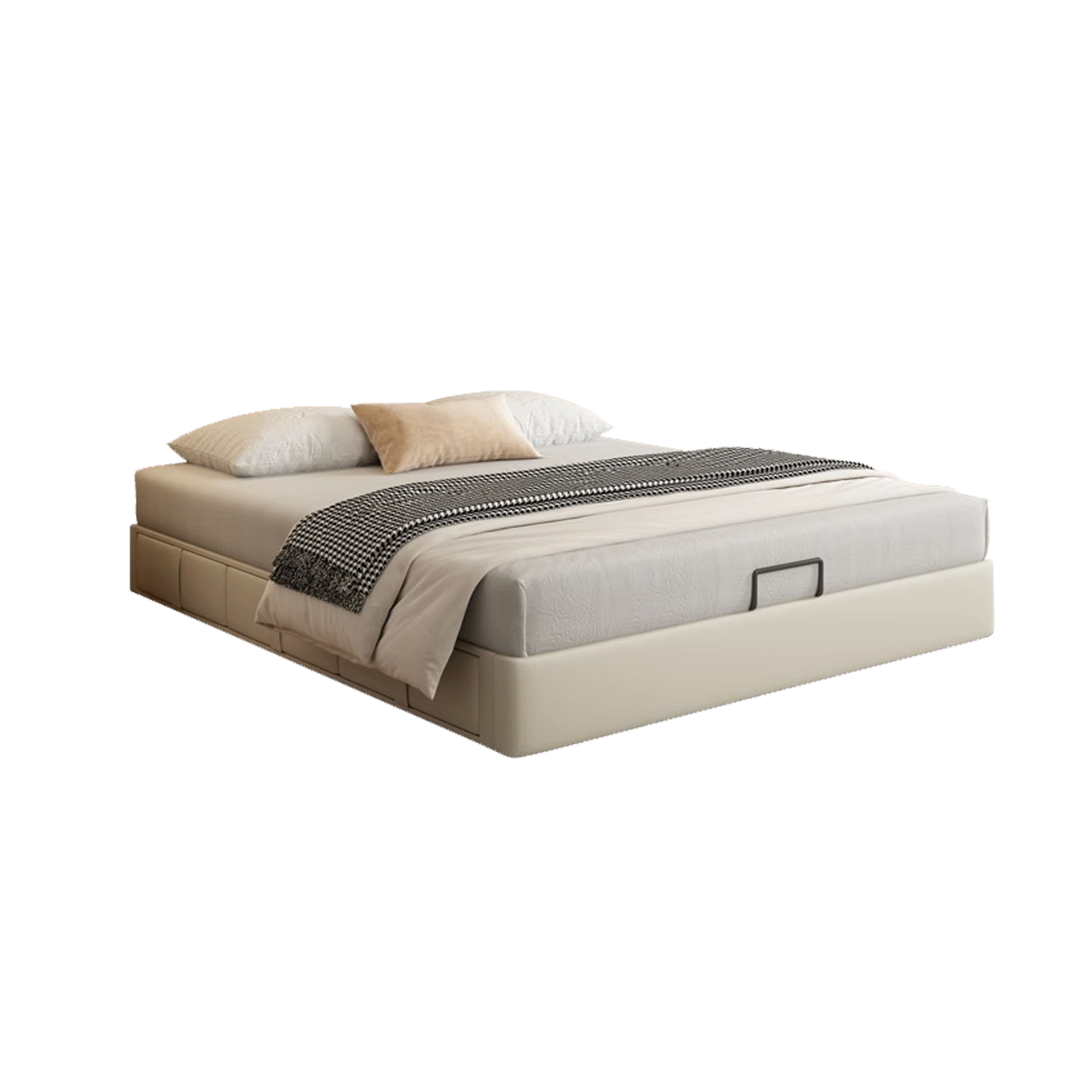 Estrid Wooden Japanese Tatami Master Bed Frame